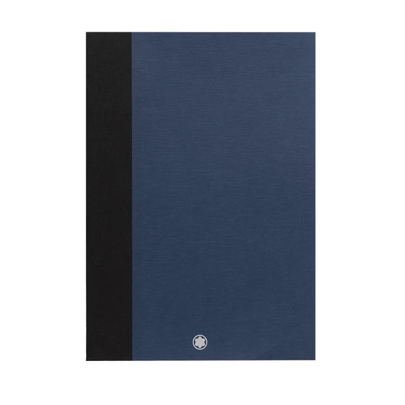2 Notebooks #146 Montblanc Fine Stationery Slim, BLEU, Lines, Augmente ...
